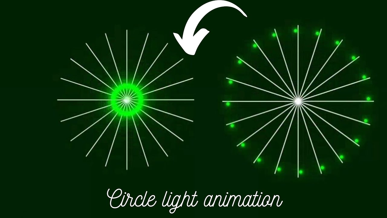 Circle light animation effect || CSS tutorial