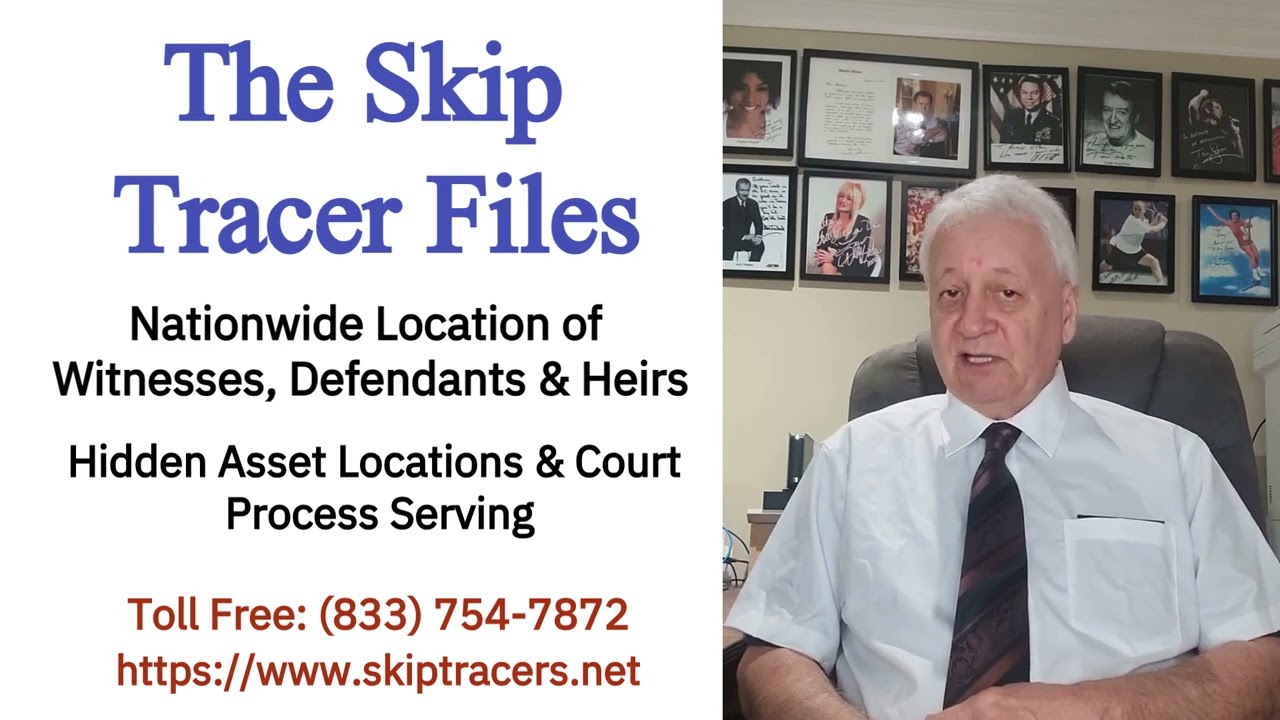 Skip Tracer Files | Episode 1 | Court Process Serving, Skip Tracing & Asset Location Secrets