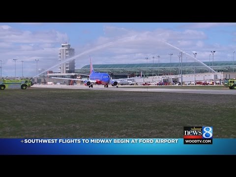 Southwest flights to Midway begin at Ford Airport