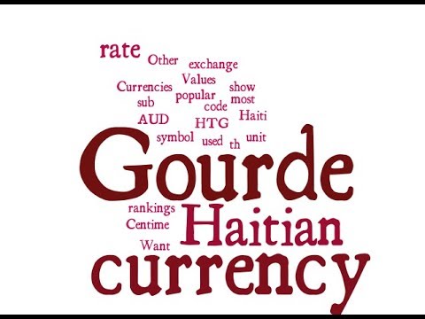 Haitian Currency - Gourde