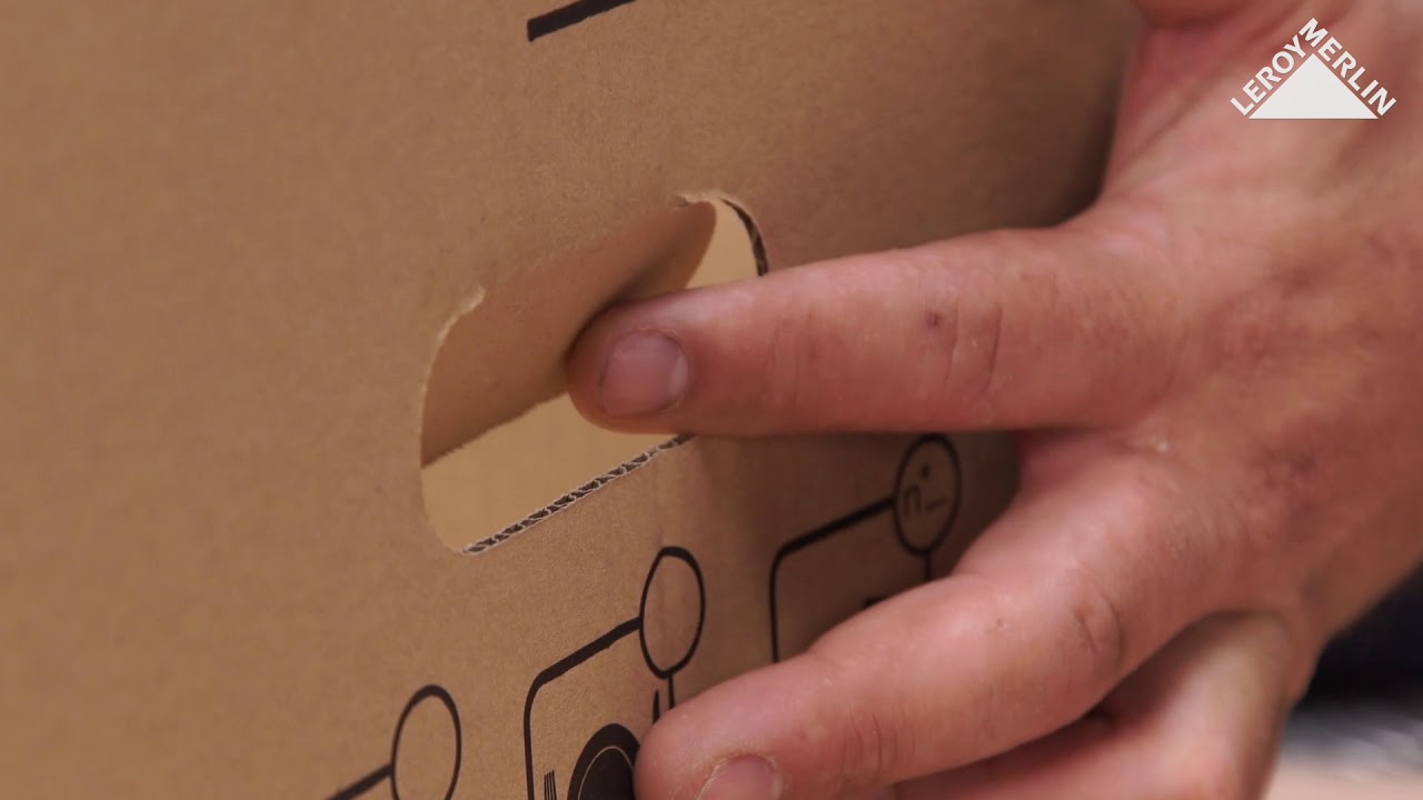 Cómo son las cajas para mudanzas con separador de vasos · LEROY MERLIN