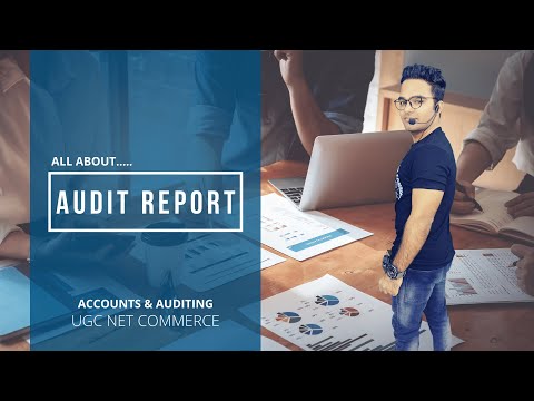 AUDIT REPORT - MEANING and ITS TYPES -- UGC/NTA NET PAPER 2 COMMERCE Video Lecture - Crash ...