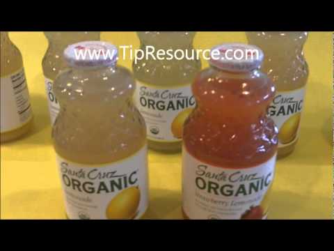 SANTA CRUZ ORGANIC JUICE.