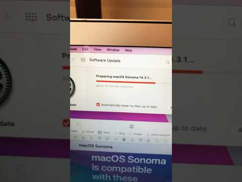 Early 2015 MacBook Air Downloading MacOS Sonoma!