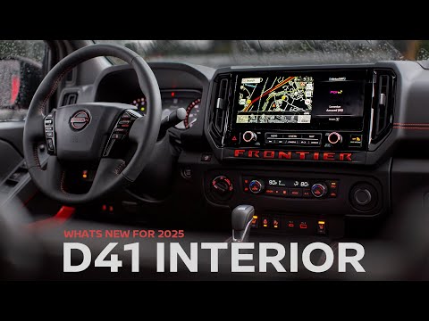 2025 Nissan Frontier: Comfort, Tech, and Style Inside