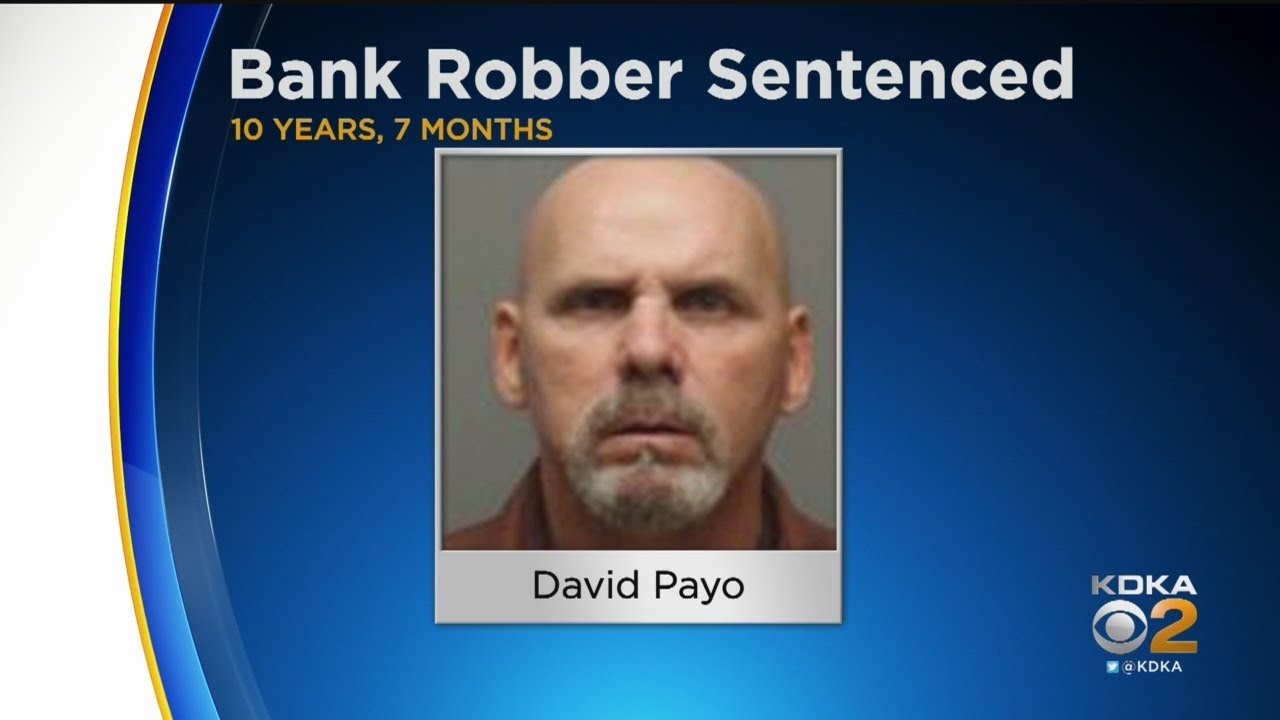 Bank Robber Sentenced To 10.5 Years In Prison For 2 Robberies