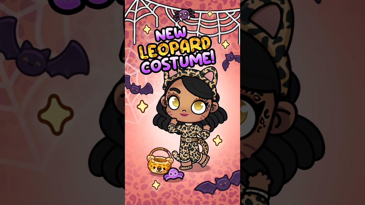 Use code LEOPURR to get the newest costume in our Halloween Gift Series! 🐆🎁 #avatarworld #pazu
