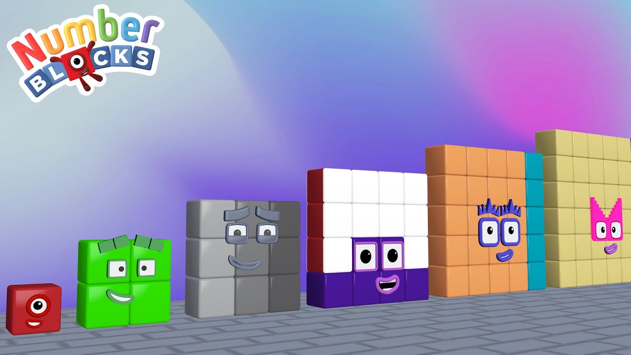Looking for Numberblocks Comparison Square Club Numberblocks Number Pattern