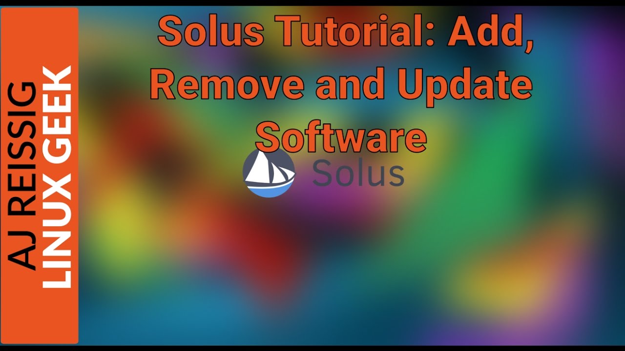 Solus Tutorial: Add, Remove and Update Software