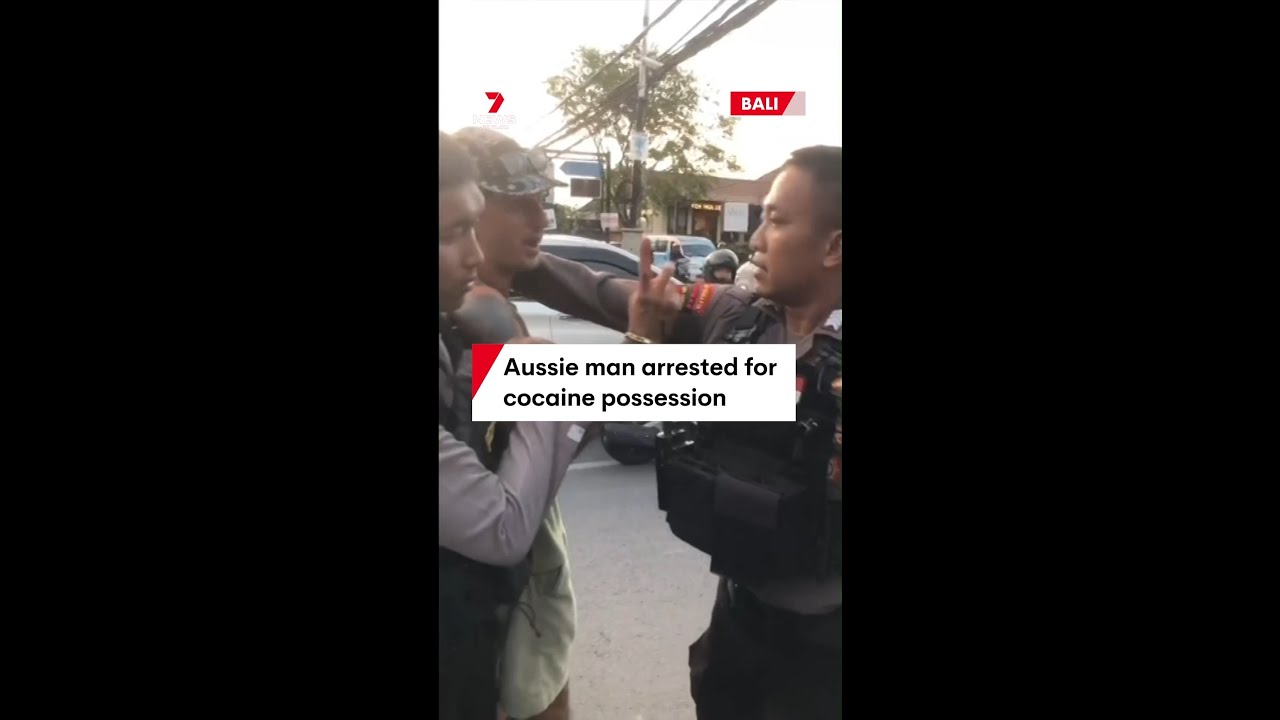 Australian man accused of cocaine possession in Bali