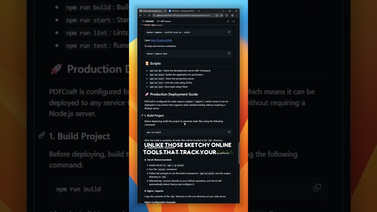 PDFCraft: A complete document toolkit that gives you premium features