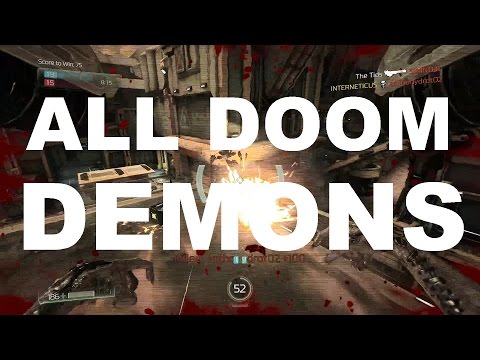 Steam Community :: Video :: DOOM - All Multiplayer Demons - Revanant, Prowler, Mancubus & Baron ...