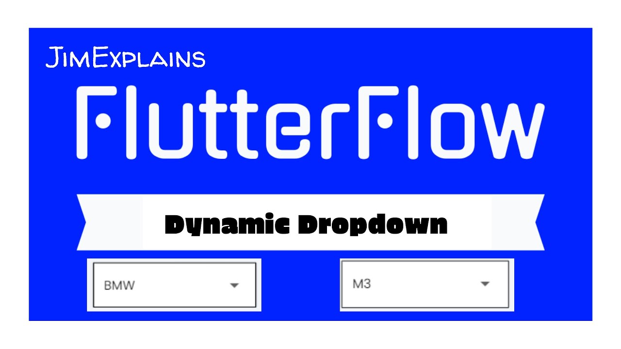 Flutter Flow - Dynamic DropDown Tutorial