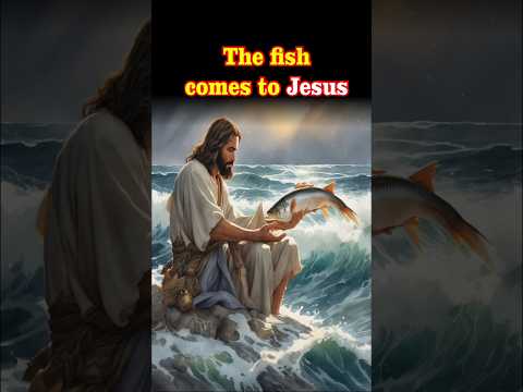 The Fish Comes to Jesus #jesus #christ #shorts