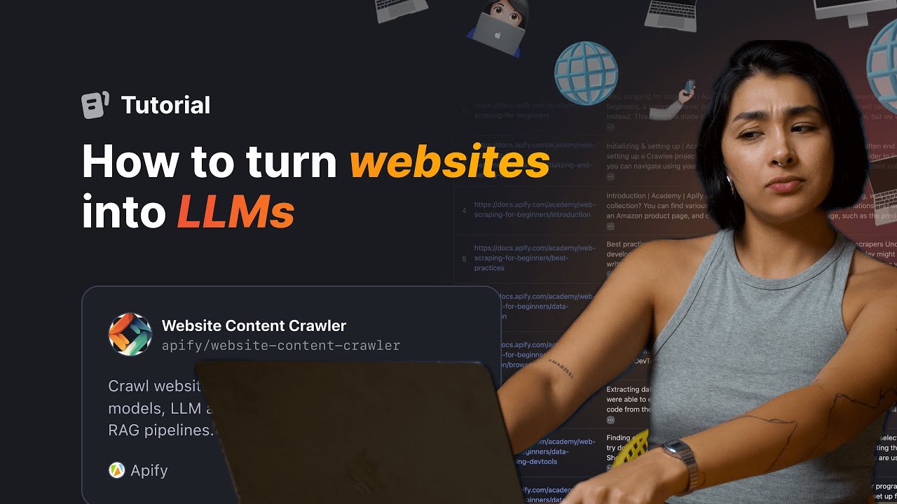 Scrape Data for AI and LLMs: Website Content Crawler Tutorial