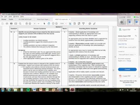 Cognitive one psychological issue leading questions [3]