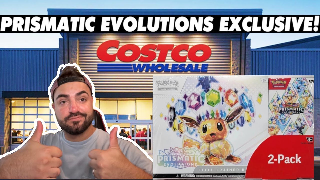 Opening the EXCLUSIVE Costco Pokemon Prismatic Evolutions Bundle!