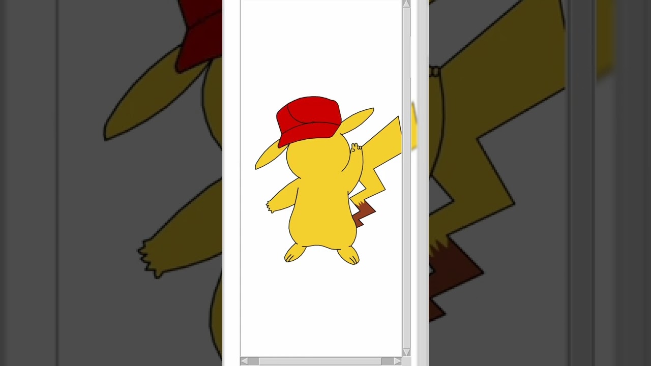 making Pikachu with python code #shorts