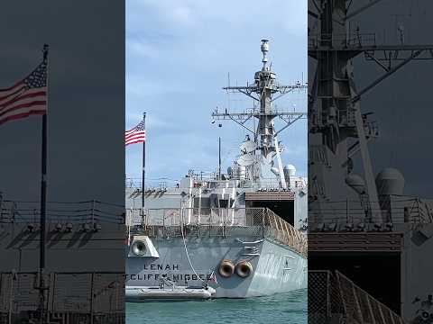 Arleigh Burke Closeup US NAVY Most Powerful Destroyer DDG 123#shorts #navy #ship