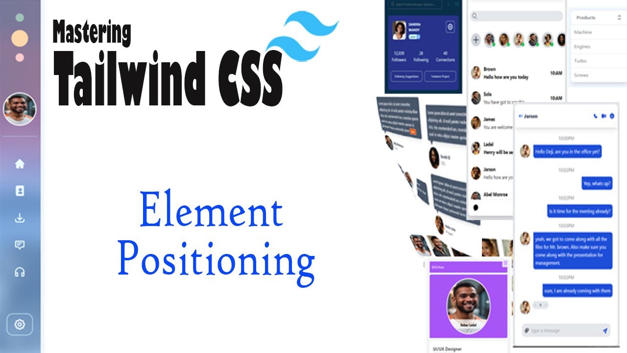 14 TailwindCSS - Element Positioning