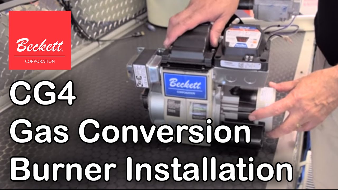 CG4 Gas Conversion Burner Installation