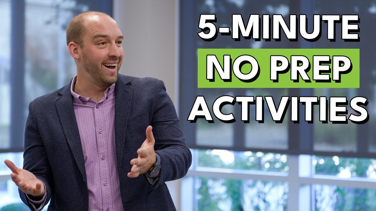5-minute NO PREP Team-Building Activity For the Workplace