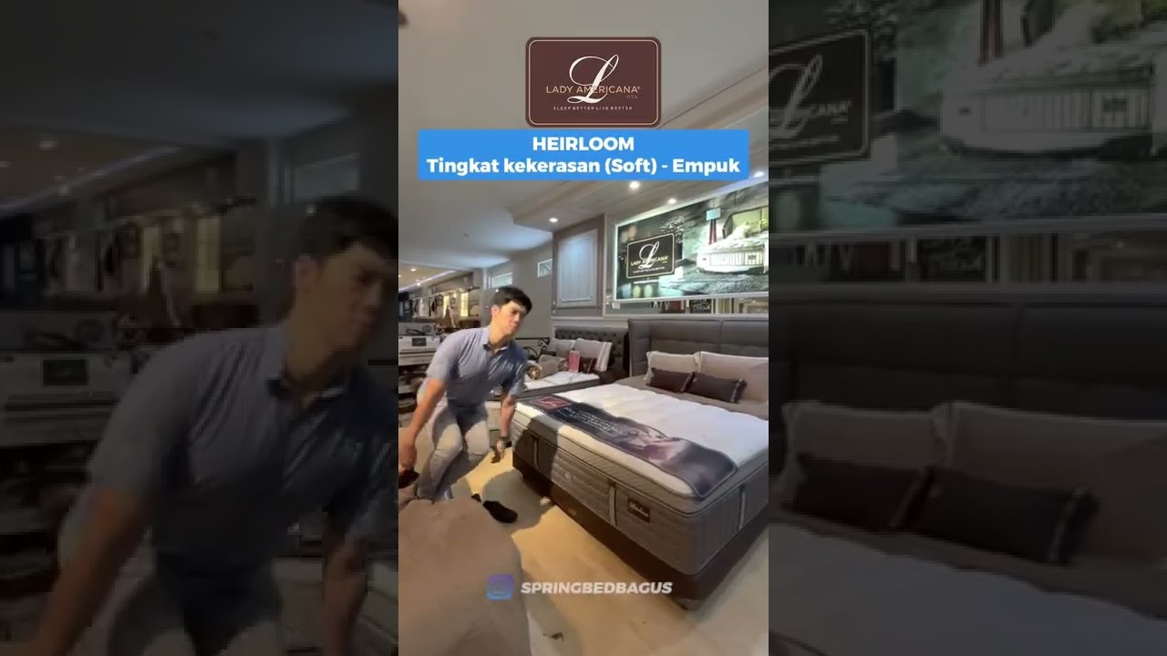 Jenis Tingkat Kekerasan Kasur  dalam 30 Detik #reviewkasur