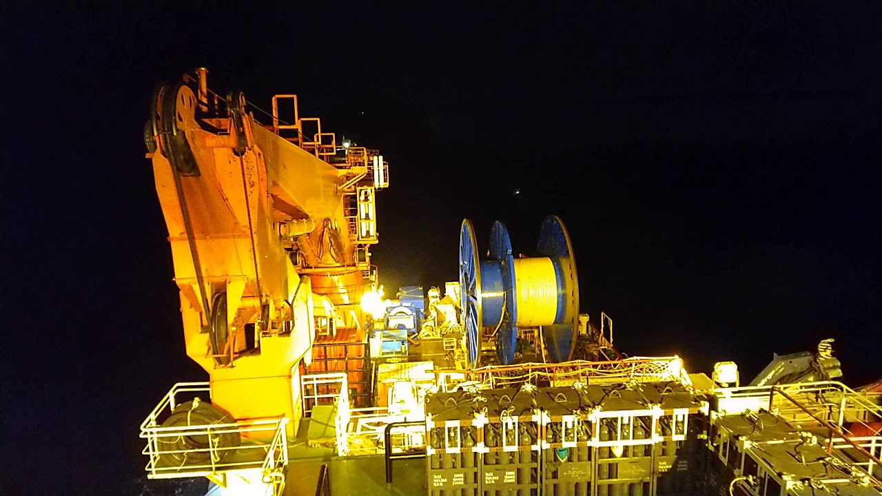 Subsea Umbilical Cable Installation