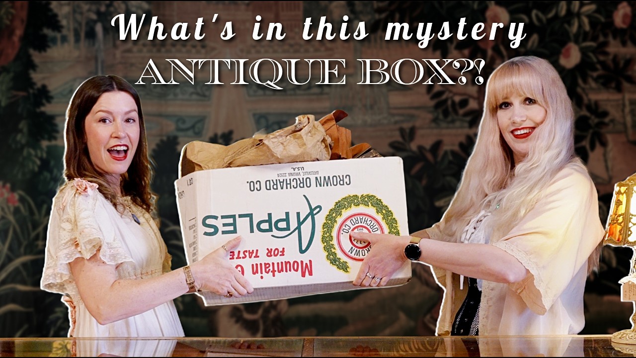 Unboxing Strange, Unusual and Unseen Victorian Items from a Mystery Box!