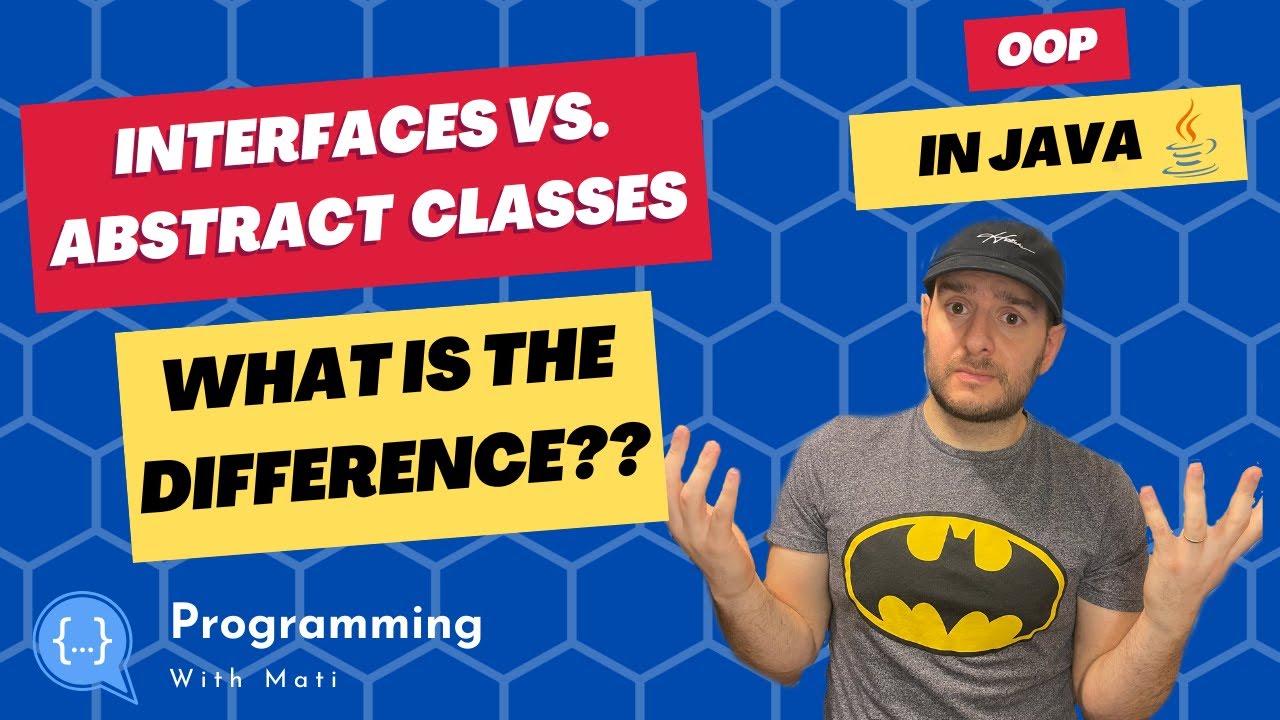 Abstract Classes vs. Interfaces? What is the difference? Java Object-oriented programming tutorial!