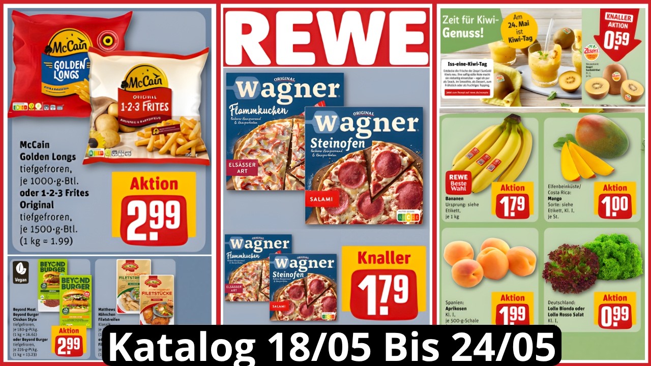 REWE Germany | New flyer from 18/05/26 to 24/05/2026 | Offers & promotions #rewe #flyer