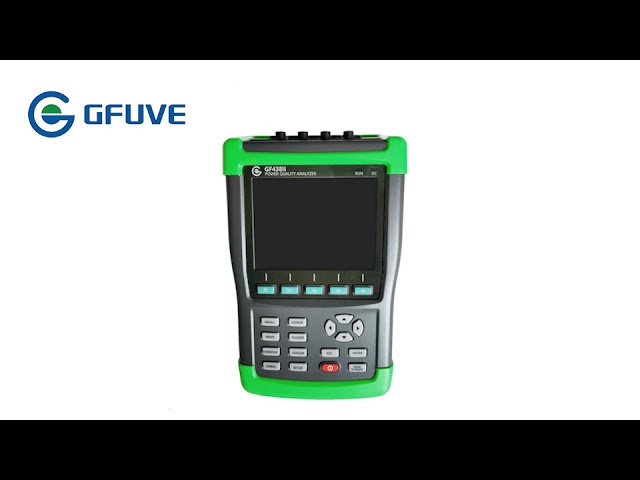 Power Quality Analyzer - Gfuve GF438II THREE PHASE POWER QUALITY ...