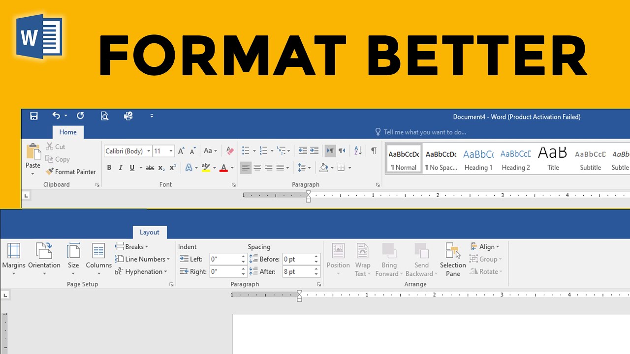 Master Word Document Formatting | Advanced MS  Word Formatting Tips – Make Professional Documents