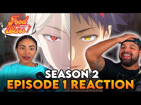 SOMA vs ALICE! | Food Wars Season 2 Episode 1 Reaction