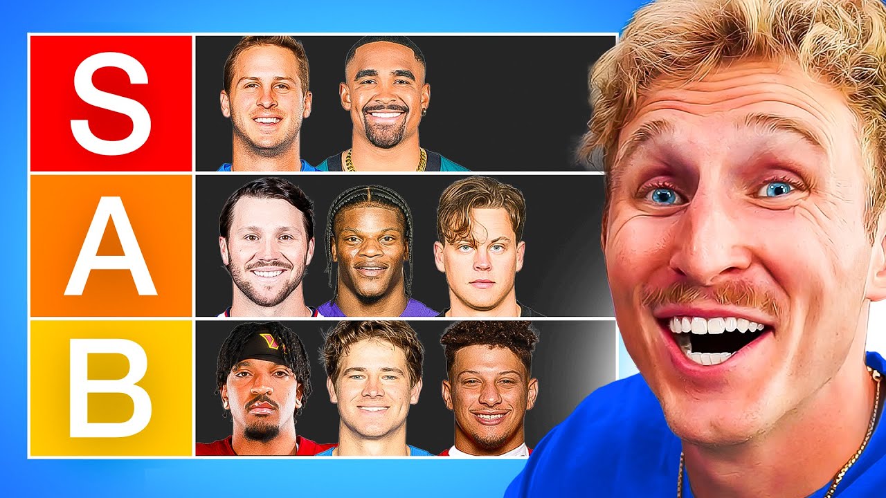 MMG’s 2025 NFL QB Tier List!