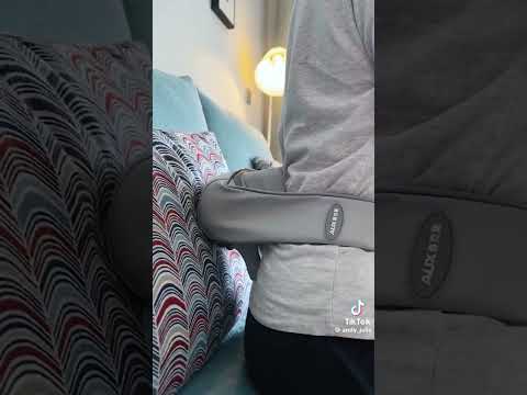 Heated Shiatsu Neck and Shoulder Massager Electric Relaxation for Muscles #viral #trending #viral