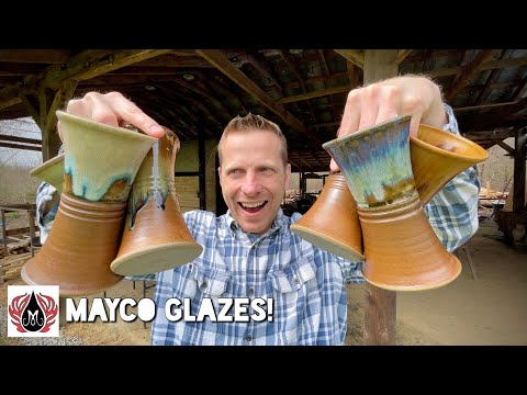Wow!! Mayco Glaze Tests - Cone 11