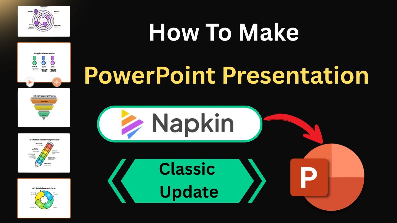 Free PowerPoint presentation using Napkin Ai | How to make PowerPoint presentation