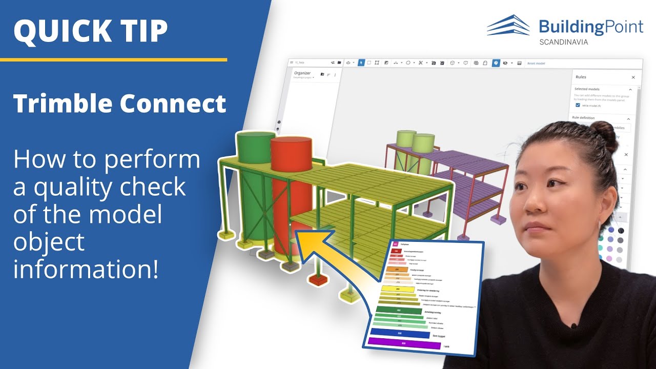 Trimble Connect  Quick Tip Tutorial - Information Quality Check with Organizer