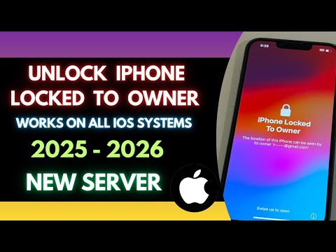 iOS 18.5 Bypass iCloud iPhone Locked To Owner How to Unlock iPhone 16 15 14 13 12 11 XS XR