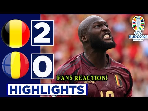België - Roemenië 2-0 HOOGTEPUNTEN | Euro 2024