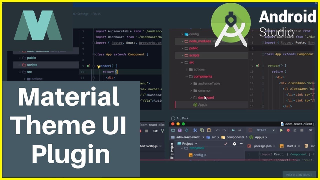 Install Plugin Android Studio | Customize Android Studio Theme - Material Theme UI...