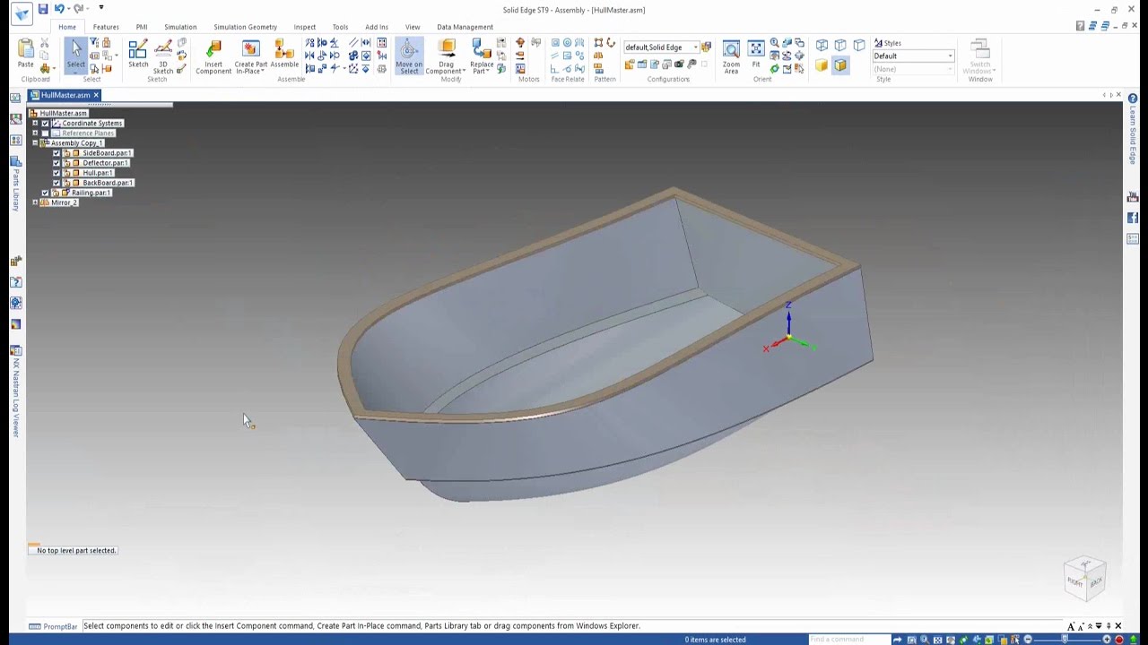 SOLID EDGE ST9 - ADVANCED MODELLING