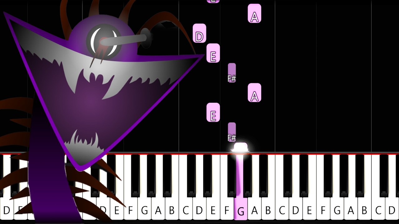 SPRUNKI - PHASE 13 - Piano Tutorial