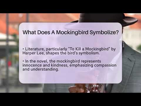What Does A Mockingbird Symbolize? - Southern Culture Collective