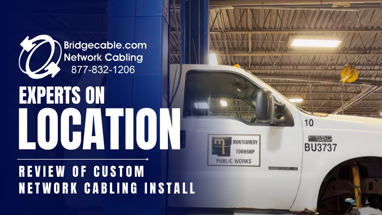 Review of Custom Network Data Cabling Install in the Philadelphia Suburbs area | BridgeCable.com