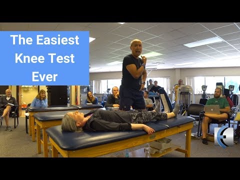The Easiest Knee Test Ever – Eva Porter – Blog