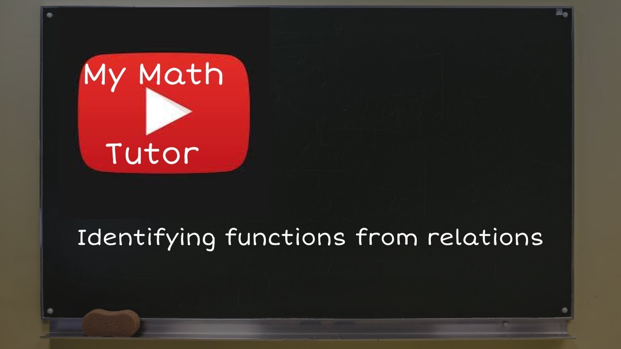 ALEKS | Identifying functions from relations