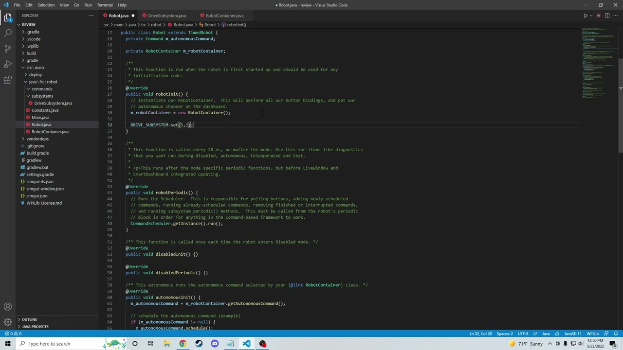 FRC Programming Basics Guide #2 Command Based Programming