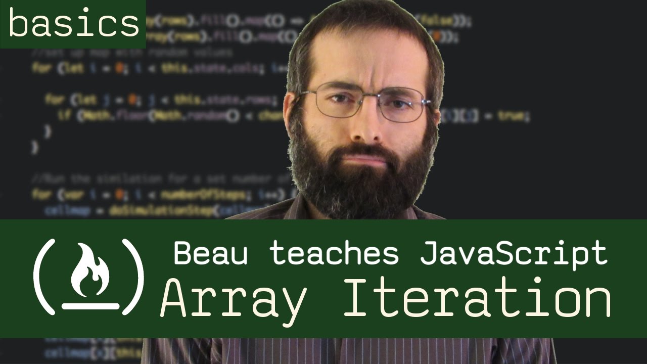 Array Iteration: 8 Methods - map, filter, reduce, some, every, find, findIndex, forEach